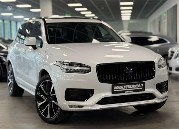White Volvo XC90 2021 in Klaipeda, with an engine capacity of 2.00 L and mileage of 126 thousand km for 28900 €, photo 5 on AUTOMOTO.COM.LV