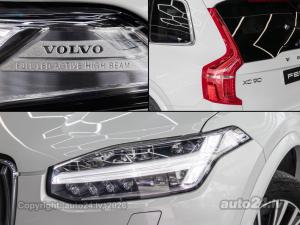 White Volvo XC90 2021 in Tallinn, with an engine capacity of 2.00 L and mileage of 107 thousand km for 42490 €, photo 4 on AUTOMOTO.COM.LV