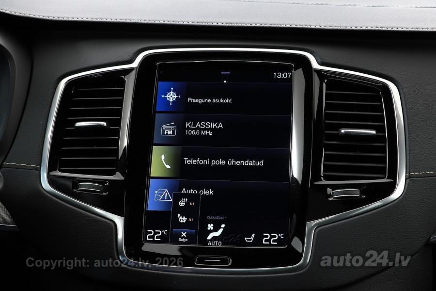 Balts Volvo XC90 2021 Tallina, ar dzinēja tilpumu 2.00 L un nobraukumu 76 tūkst. km par 42500 €, foto 14 vietnē AUTOMOTO.COM.LV
