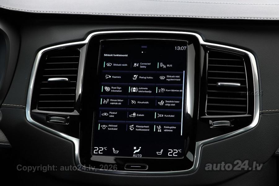 Balts Volvo XC90 2021 Tallina, ar dzinēja tilpumu 2.00 L un nobraukumu 76 tūkst. km par 42500 €, foto 15 vietnē AUTOMOTO.COM.LV