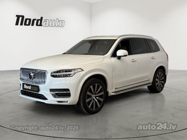 White Volvo XC90 2021 in Tallinn, with an engine capacity of 2.00 L and mileage of 91 thousand km for 41900 €, photo 1 on AUTOMOTO.COM.LV