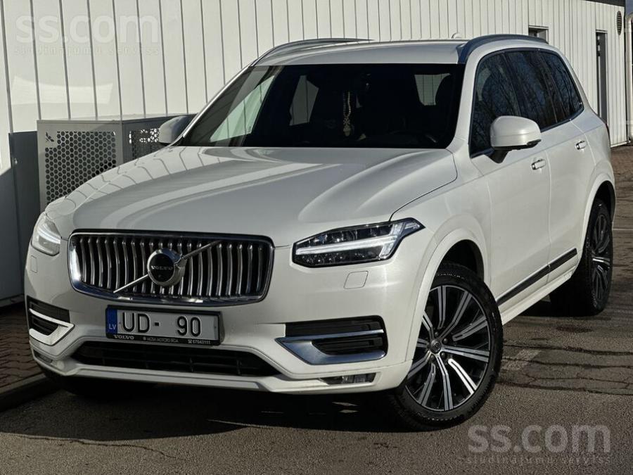 Balts Volvo XC90 2021 Rīga, ar dzinēja tilpumu 2.00 L un nobraukumu 114 tūkst. km par 35700 €, foto 1 vietnē AUTOMOTO.COM.LV