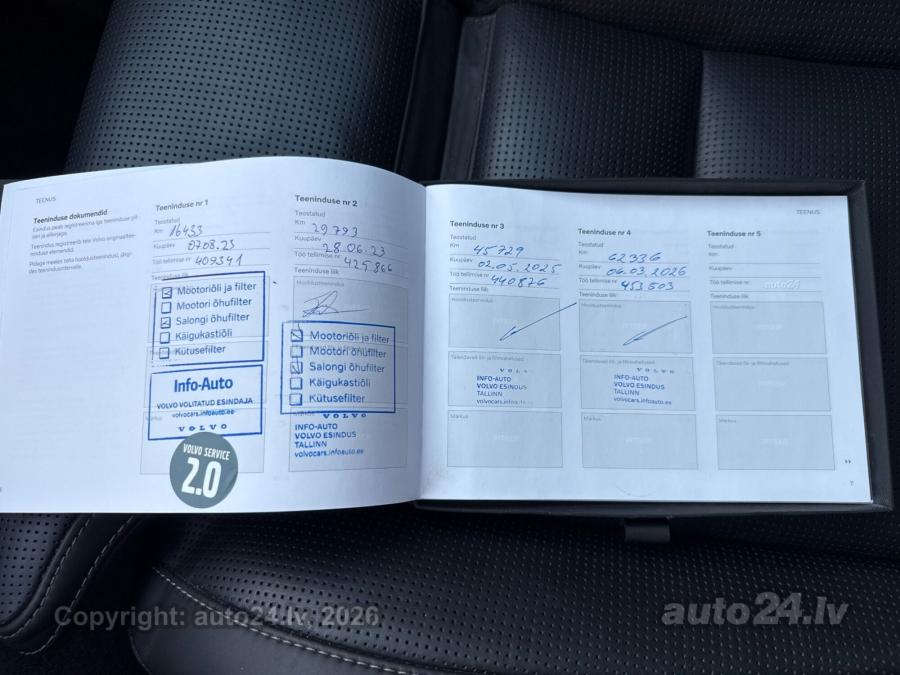 Balts Volvo XC90 2022 Tallina, ar dzinēja tilpumu 2.00 L un nobraukumu 79 tūkst. km par 48900 €, foto 21 vietnē AUTOMOTO.COM.LV