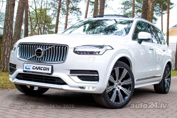 Balts Volvo XC90 2023 Tallina, ar dzinēja tilpumu 2.00 L un nobraukumu 31 tūkst. km par 66990 €, foto  vietnē AUTOMOTO.COM.LV