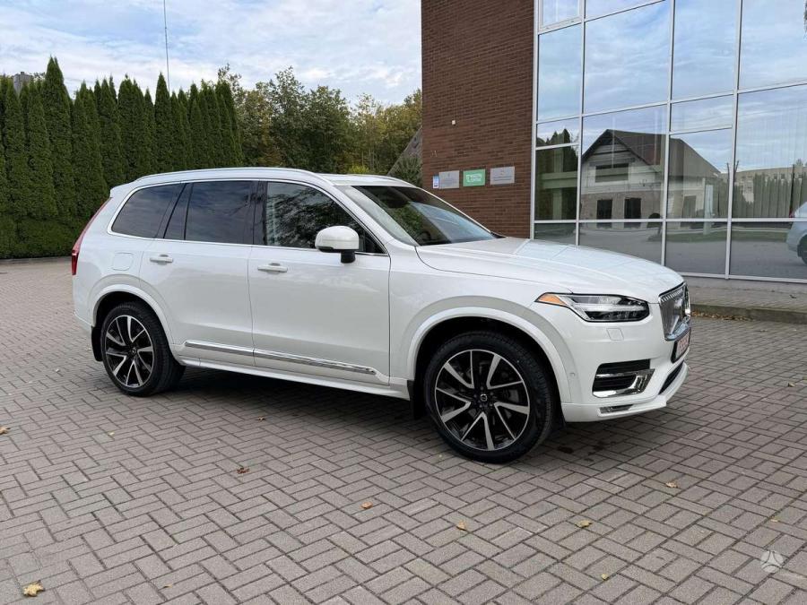 Balts Volvo XC90 2023 Šakiai, ar dzinēja tilpumu 1.97 L un nobraukumu 19 tūkst. km par 40800 €, foto 12 vietnē AUTOMOTO.COM.LV