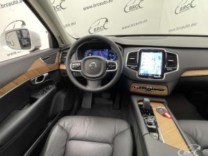 White Volvo XC90 2024 in Vilnius, with an engine capacity of 1.97 L and mileage of 14 thousand km for 49500 €, photo 17 on AUTOMOTO.COM.LV