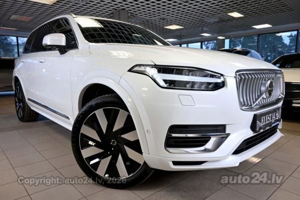 White Volvo XC90 2024 in Tallinn, with an engine capacity of 2.00 L and mileage of 22 thousand km for 64950 €, photo 2 on AUTOMOTO.COM.LV
