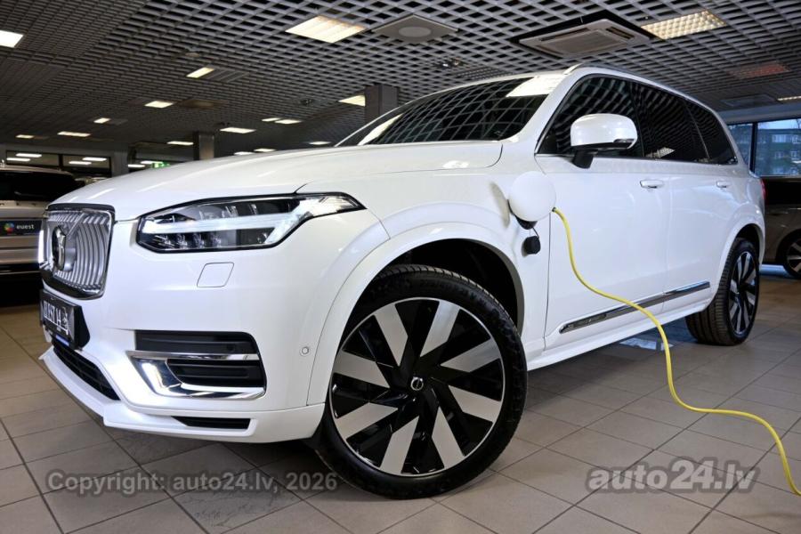 White Volvo XC90 2024 in Tallinn, with an engine capacity of 2.00 L and mileage of 22 thousand km for 64950 €, photo 5 on AUTOMOTO.COM.LV