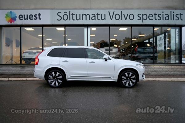 White Volvo XC90 2024 in Tallinn, with an engine capacity of 2.00 L and mileage of 22 thousand km for 64950 €, photo 7 on AUTOMOTO.COM.LV