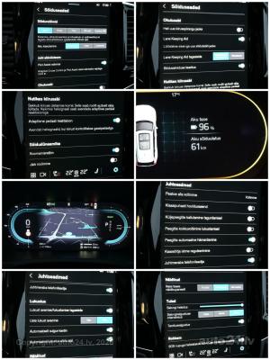 White Volvo XC90 2024 in Tallinn, with an engine capacity of 2.00 L and mileage of 22 thousand km for 64950 €, photo 15 on AUTOMOTO.COM.LV