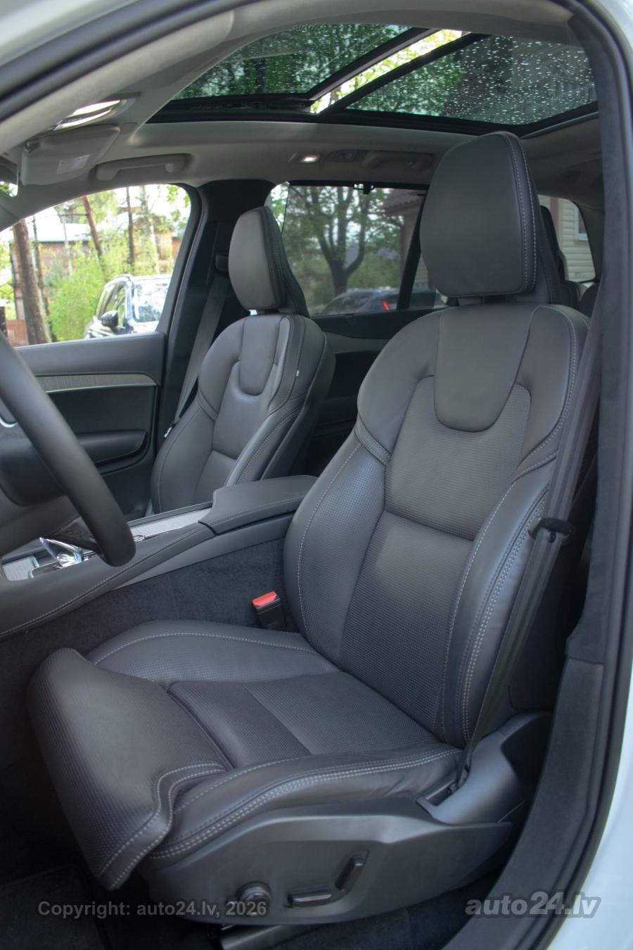 White Volvo XC90 2024 in Tallinn, with an engine capacity of 2.00 L and mileage of 27 thousand km for 69900 €, photo 11 on AUTOMOTO.COM.LV