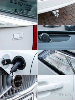 White Volvo XC90 2024 in Tallinn, with an engine capacity of 2.00 L and mileage of 27 thousand km for 69900 €, photo 15 on AUTOMOTO.COM.LV