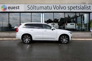 White Volvo XC90 2024 in Tallinn, with an engine capacity of 1.97 L and mileage of 26 thousand km for 61990 €, photo 8 on AUTOMOTO.COM.LV