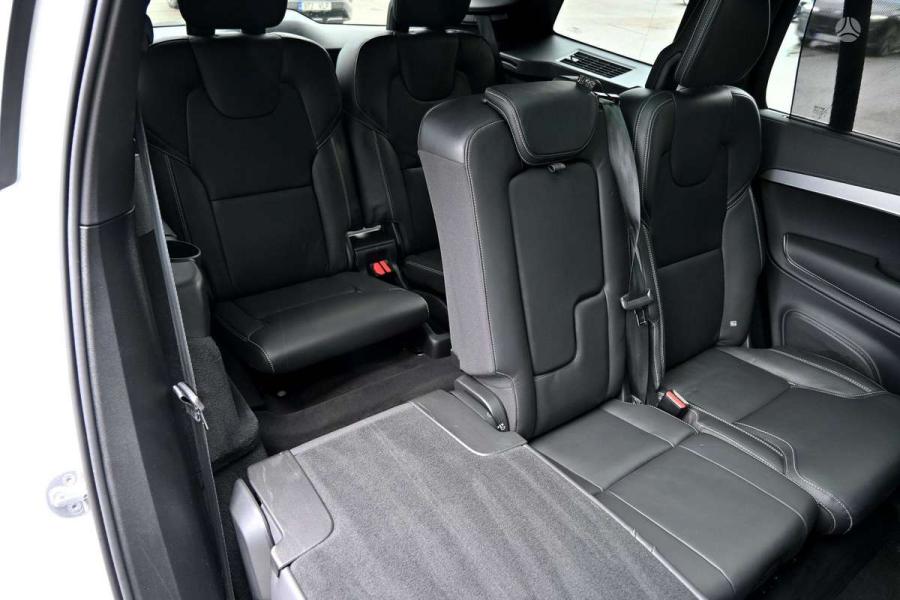 White Volvo XC90 2024 in Tallinn, with an engine capacity of 1.97 L and mileage of 26 thousand km for 61990 €, photo 13 on AUTOMOTO.COM.LV