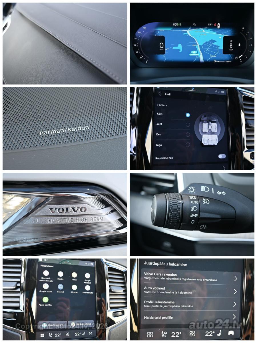 Balts Volvo XC90 2024 Tallina, ar dzinēja tilpumu 2.00 L un nobraukumu 29 tūkst. km par 62880 €, foto 17 vietnē AUTOMOTO.COM.LV
