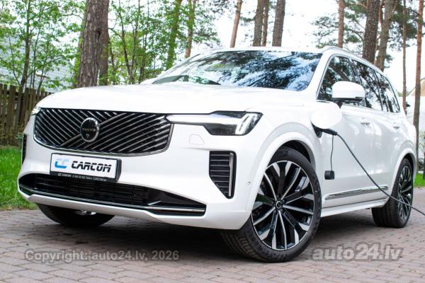 White Volvo XC90 2025 in Tallinn, with an engine capacity of 2.00 L and mileage of 20 thousand km for 74900 €, photo 1 on AUTOMOTO.COM.LV