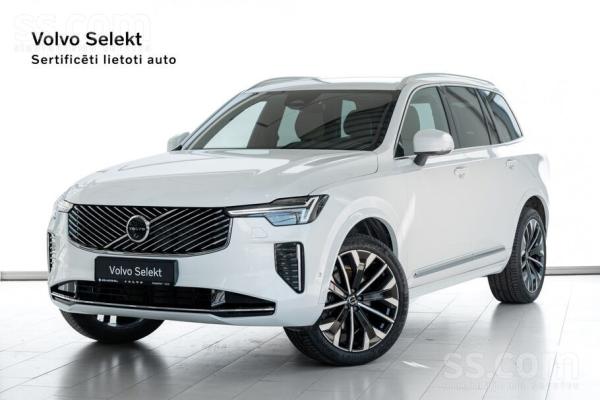 Balts Volvo XC90 2025 Rīga, ar dzinēja tilpumu 2.00 L un nobraukumu 12 tūkst. km par 59900 €, foto 1 vietnē AUTOMOTO.COM.LV