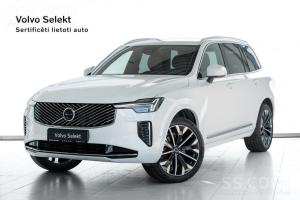 Белый Вольво ХС90 2025 в Рига, объемом двигателя 2.00 л и пробегом 12 тыс. км за 59900 €, фото  на AUTOMOTO.COM.LV