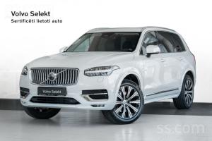 Balts Volvo XC90 2025 Rīga, ar dzinēja tilpumu 2.00 L un nobraukumu 15 tūkst. km par 57500 €, foto  vietnē AUTOMOTO.COM.LV
