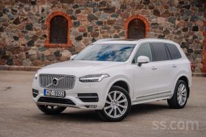 White Volvo XC90 2015 in Valmiera, with an engine capacity of 2.00 L and mileage of 216 thousand km for 17700 €, photo  on AUTOMOTO.COM.LV