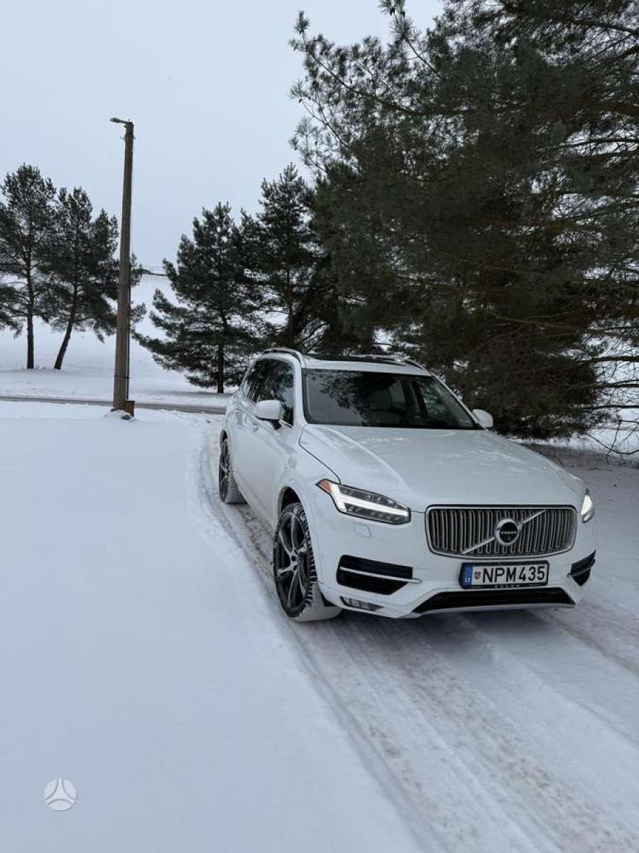 Balts Volvo XC90 2017 Kauņa, ar dzinēja tilpumu 2.00 L un nobraukumu 140 tūkst. km par 25000 €, foto 6 vietnē AUTOMOTO.COM.LV