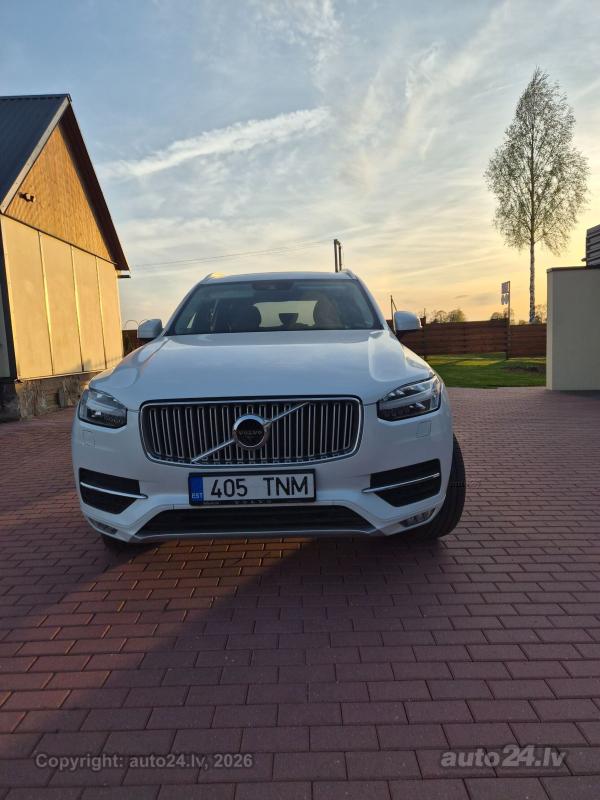 White Volvo XC90 2019 in Tallinn, with an engine capacity of 2.00 L and mileage of 213 thousand km for 30000 €, photo 1 on AUTOMOTO.COM.LV