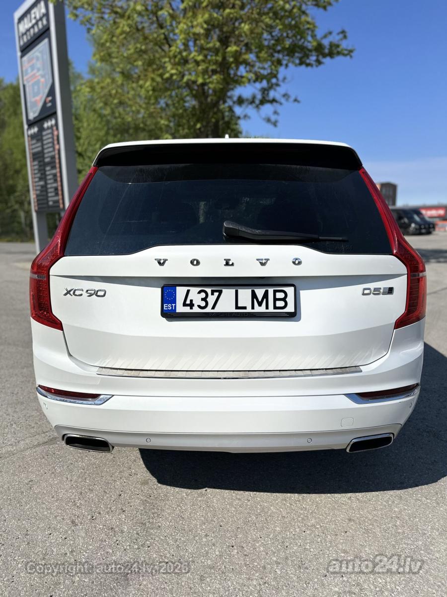 Balts Volvo XC90 2017 Tallina, ar dzinēja tilpumu 2.00 L un nobraukumu 170 tūkst. km par 30999 €, foto 6 vietnē AUTOMOTO.COM.LV