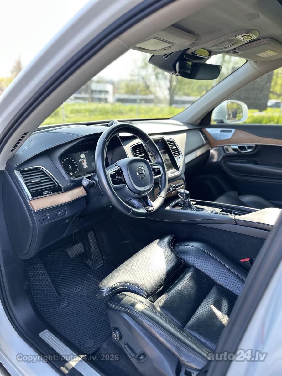 Balts Volvo XC90 2017 Tallina, ar dzinēja tilpumu 2.00 L un nobraukumu 170 tūkst. km par 30999 €, foto 7 vietnē AUTOMOTO.COM.LV