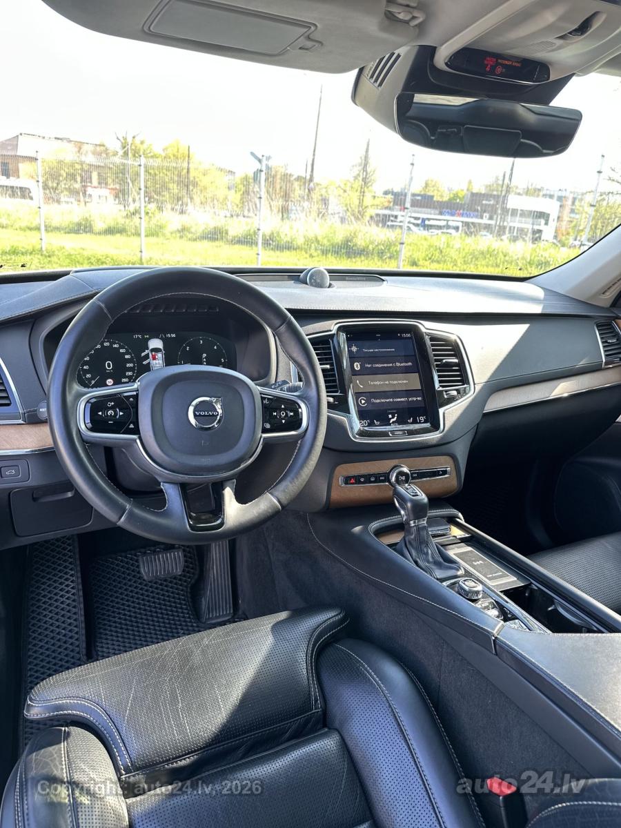 Balts Volvo XC90 2017 Tallina, ar dzinēja tilpumu 2.00 L un nobraukumu 170 tūkst. km par 30999 €, foto 8 vietnē AUTOMOTO.COM.LV