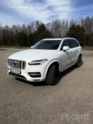 White Volvo XC90 2017 in Daugavpils, with an engine capacity of 2.00 L and mileage of 181 thousand km for 24000 €, photo  on AUTOMOTO.COM.LV