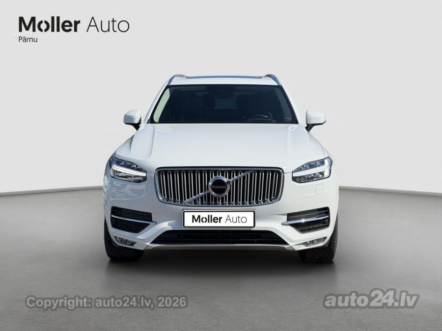 White Volvo XC90 2018 in Parnu, with an engine capacity of 2.00 L and mileage of 98 thousand km for 34900 €, photo 4 on AUTOMOTO.COM.LV