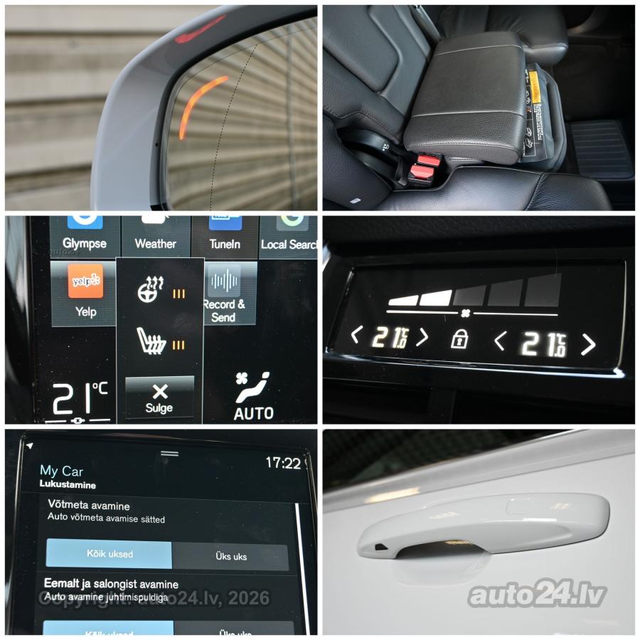 Balts Volvo XC90 2021 Tallina, ar dzinēja tilpumu 2.00 L un nobraukumu 120 tūkst. km par 39990 €, foto 16 vietnē AUTOMOTO.COM.LV