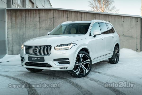 White Volvo XC90 2022 in Tartu, with an engine capacity of 2.00 L and mileage of 127 thousand km for 48900 €, photo 1 on AUTOMOTO.COM.LV