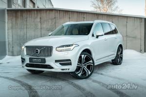 White Volvo XC90 2022 in Tartu, with an engine capacity of 2.00 L and mileage of 127 thousand km for 48900 €, photo  on AUTOMOTO.COM.LV