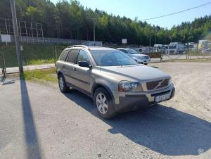 Yellow Volvo XC90 2005 in Vilnius, with an engine capacity of 2.40 L and mileage of 388 thousand km for 1600 €, photo  on AUTOMOTO.COM.LV