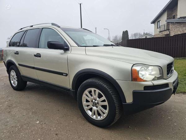 Yellow Volvo XC90 2006 in Kaunas, with an engine capacity of 2.40 L and mileage of 283 thousand km for 4450 €, photo 4 on AUTOMOTO.COM.LV