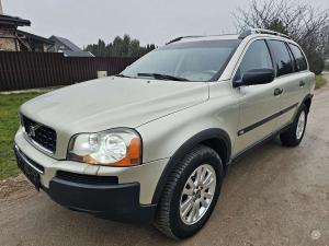 Yellow Volvo XC90 2006 in Kaunas, with an engine capacity of 2.40 L and mileage of 283 thousand km for 4450 €, photo 11 on AUTOMOTO.COM.LV