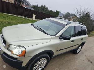 Yellow Volvo XC90 2006 in Kaunas, with an engine capacity of 2.40 L and mileage of 283 thousand km for 4450 €, photo 13 on AUTOMOTO.COM.LV