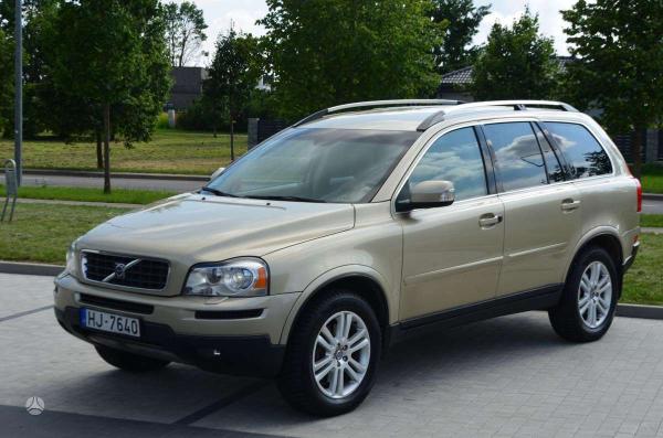 Yellow Volvo XC90 2007 in Siauliai, with an engine capacity of 3.19 L and mileage of 310 thousand km for 4200 €, photo 1 on AUTOMOTO.COM.LV