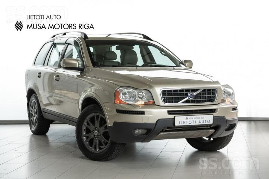 Yellow Volvo XC90 2008 in Riga, with an engine capacity of 2.40 L and mileage of 224 thousand km for 5590 €, photo 10 on AUTOMOTO.COM.LV