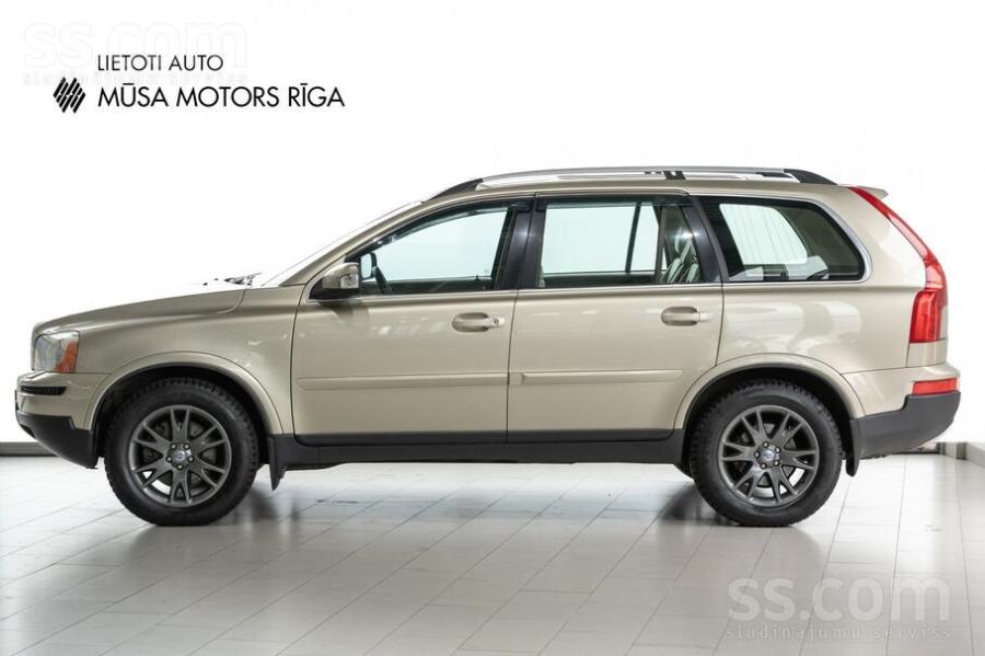 Yellow Volvo XC90 2008 in Riga, with an engine capacity of 2.40 L and mileage of 224 thousand km for 5590 €, photo 12 on AUTOMOTO.COM.LV