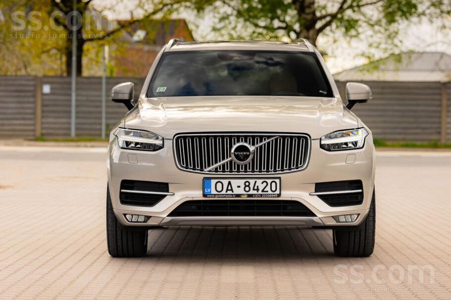 Dzeltens Volvo XC90 2015 Jelgava, ar dzinēja tilpumu 2.00 L un nobraukumu 218 tūkst. km par 24900 €, foto 4 vietnē AUTOMOTO.COM.LV
