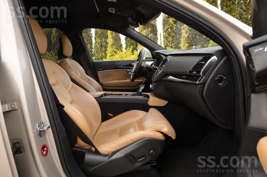 Dzeltens Volvo XC90 2015 Jelgava, ar dzinēja tilpumu 2.00 L un nobraukumu 218 tūkst. km par 24900 €, foto 10 vietnē AUTOMOTO.COM.LV