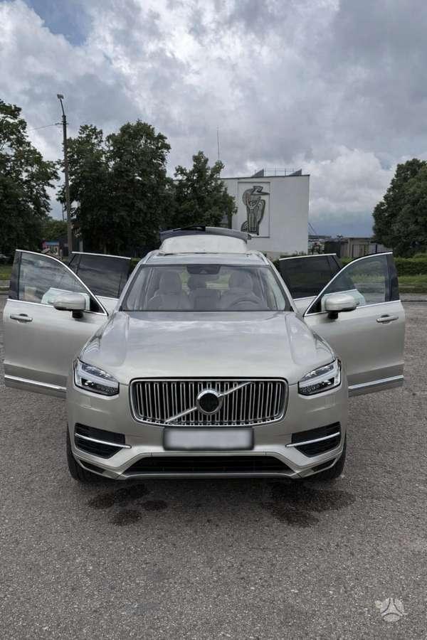 Dzeltens Volvo XC90 2017 Kauņa, ar dzinēja tilpumu 1.97 L un nobraukumu 102 tūkst. km par 19700 €, foto 3 vietnē AUTOMOTO.COM.LV