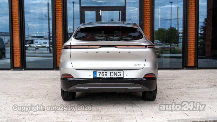 Pelēks Xpeng G6 2026 Tallina, ar dzinēja tilpumu 0.00 L un nobraukumu 3 tūkst. km par 51000 €, foto 5 vietnē AUTOMOTO.COM.LV