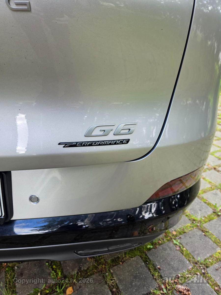 Pelēks Xpeng G6 2025 Tallina, ar dzinēja tilpumu 0.00 L un nobraukumu 30 tūkst. km par 39999 €, foto 6 vietnē AUTOMOTO.COM.LV