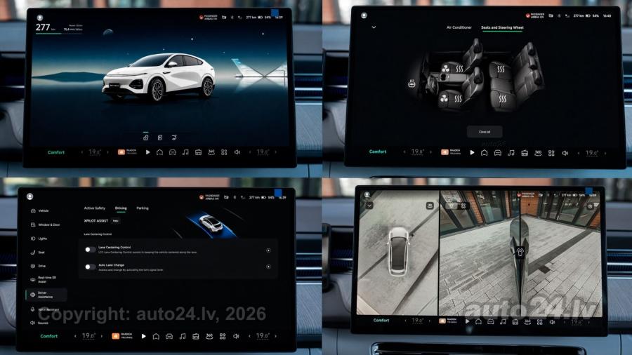 Белый Xpeng G6 2026 в Таллин, объемом двигателя 0.00 л и пробегом 4 тыс. км за 51430 €, фото 29 на AUTOMOTO.COM.LV