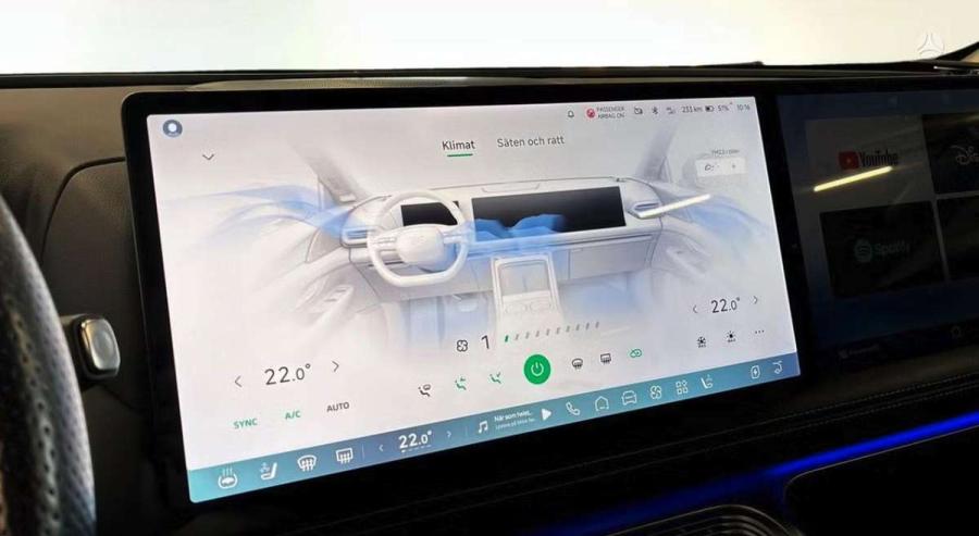 Белый Xpeng G9 2023 в Вильнюс, объемом двигателя 0.00 л и пробегом 85 тыс. км за 45900 €, фото 9 на AUTOMOTO.COM.LV