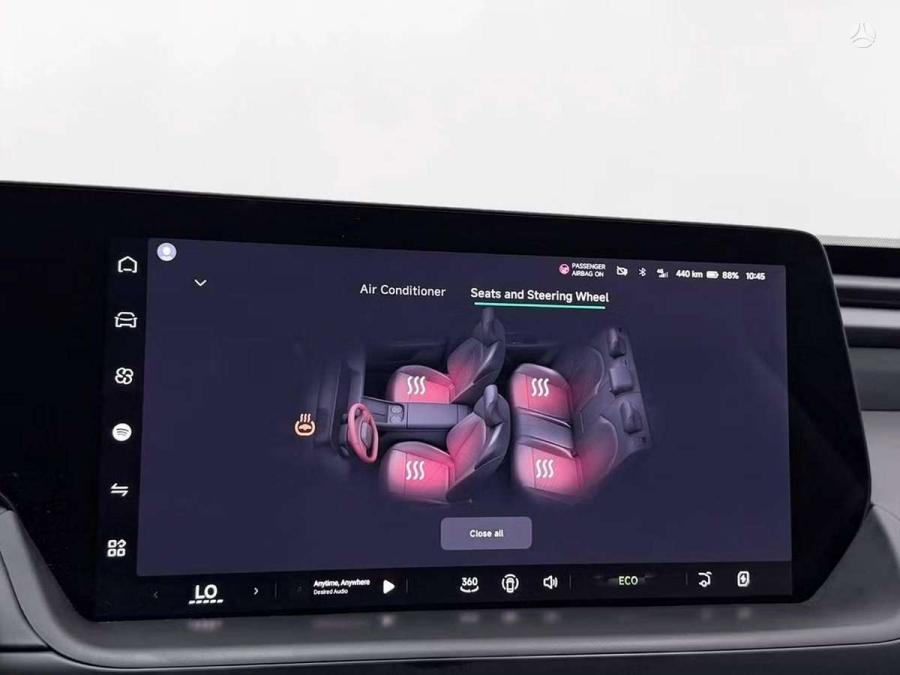Серый Xpeng P7 2023 в Вильнюс, объемом двигателя 0.00 л и пробегом 25 тыс. км за 39900 €, фото 16 на AUTOMOTO.COM.LV
