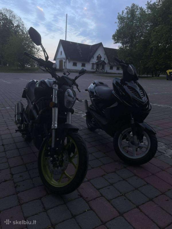 Ямаха Aerox 2008 в Шяуляй на AUTOMOTO.COM.LV Черный Ямаха Aerox 2008 в Шяуляй, объемом двигателя 50.00 л и пробегом 21 тыс. км за 1200 €, фото 11 на AUTOMOTO.COM.LV